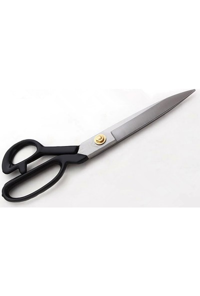 Siyah Saplı 12 No Terzi Kumal Pastal Kesim Makası Siyah Saplı 12 No Terzi Kumal Pastal Kesim Makası