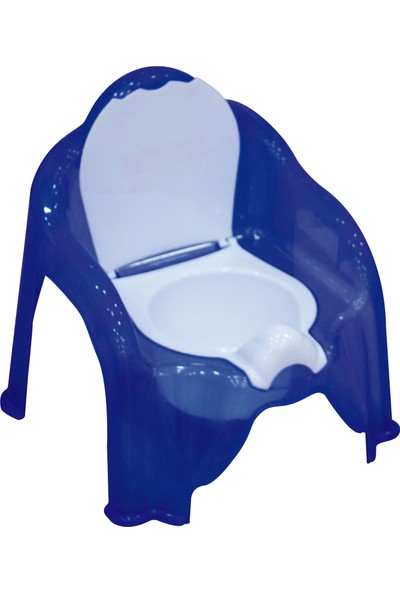 Moje Büyük Lazımlık Şeffaf - Mavi