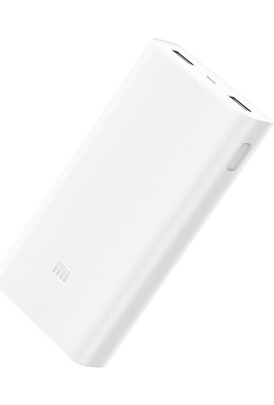 Xiaomi 20000 mAh (Versiyon 2) Quick Charge 3.0 Taşınabilir Hızlı Şarj Cihazı Xiaomi 20000 mAh (Versiyon 2) Quick Charge 3.0 Taşınabilir Hızlı Şarj Cihazı
