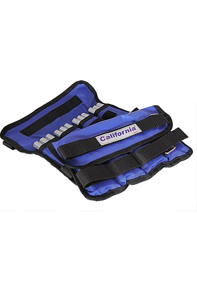 California Sport Ayarlanabilir Ayak Ve Bilek Ağırlığı  3 Kg x 2 Adet California Sport Ayarlanabilir Ayak Ve Bilek Ağırlığı  3 Kg x 2 Adet