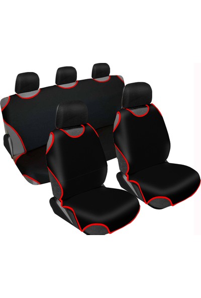 Otokilifci Atlet Kılıf Atlet Koltuk Kılıfı Seti Ön Arka Siyah Kırmızı Biyeli Otokilifci Atlet Kılıf Atlet Koltuk Kılıfı Seti Ön Arka Siyah Kırmızı Biyeli