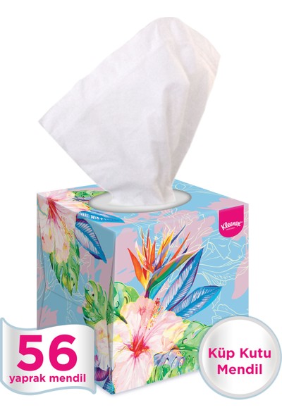 Kleenex Küp Kutu Mendil 56 Yaprak