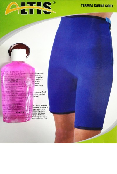 Altis M Termal Sauna Şort + 200 ml Lut Gölü Tuzlu Jel