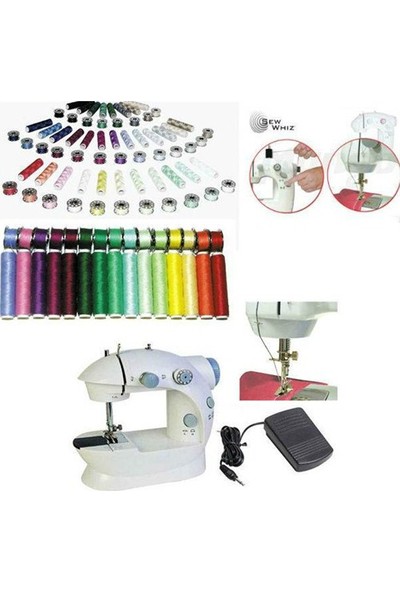 Golden Sewing Mini Dikiş Makinası Seti Golden Sewing Mini Dikiş Makinası Seti