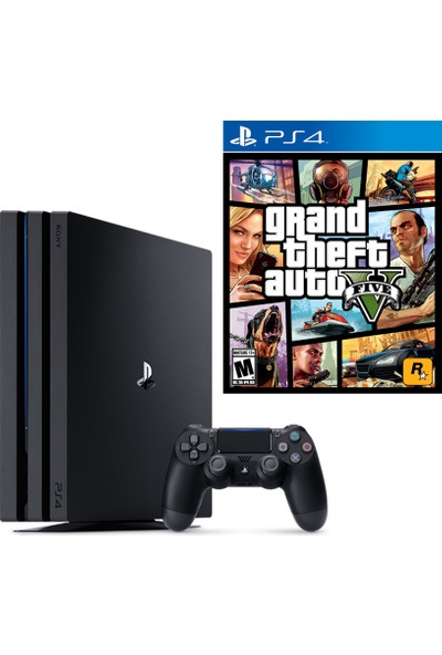 Sony Playstation 4 Pro 1 Tb + Gta 5