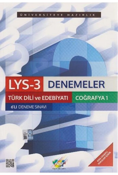 FDD LYS-3 Denemeler Türk Dili ve Edebiyatı Coğrafya-1 6'lı Deneme Sınavı FDD LYS-3 Denemeler Türk Dili ve Edebiyatı Coğrafya-1 6'lı Deneme Sınavı