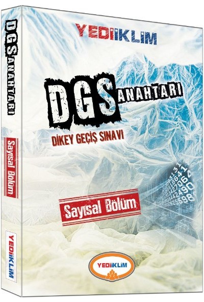 Yediiklim Yayınları 2017 DGS Anahtarı Sayısal Bölüm