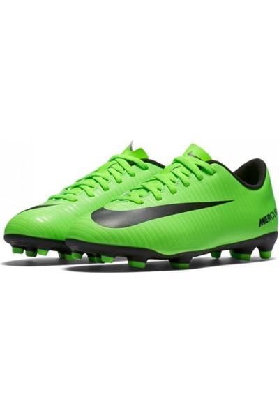 Nike 831952 303 Jr Mercurial Vortex III FG Çocuk Krampon Yeşil