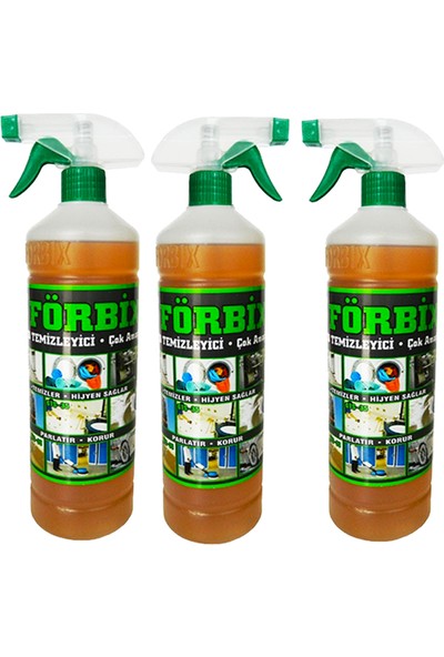 Förbix Gts 35 Çok Amaçlı Genel Temizleyici 3 Adet