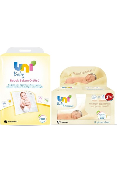 Uni Baby Bebek Bakım Seti