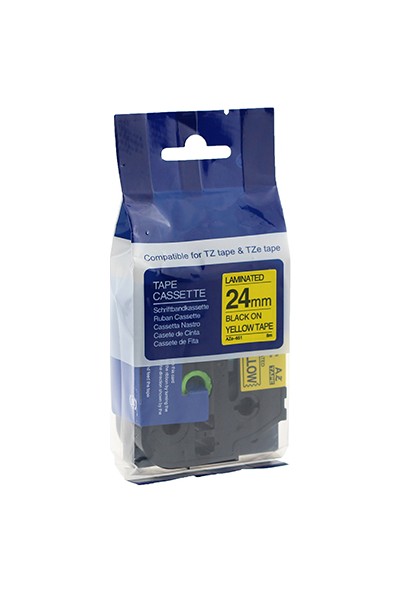 Brother P-Touch Muadili Sarı Etiket 24 Mm Tze-Tape Aze651 Brother P-Touch Muadili Sarı Etiket 24 Mm Tze-Tape Aze651