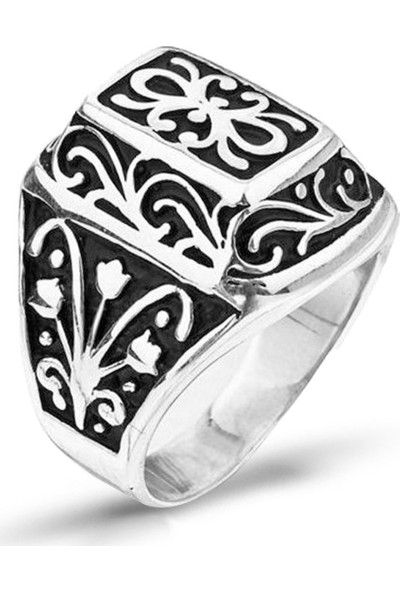 Takıhan 925 Ayar Gümüş Lisanslı Kurtlar Vadisi Yüzüğü