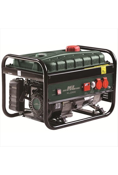 Kl Klj2600 5.5Hp 2.2Kva Benzinli Jeneratör