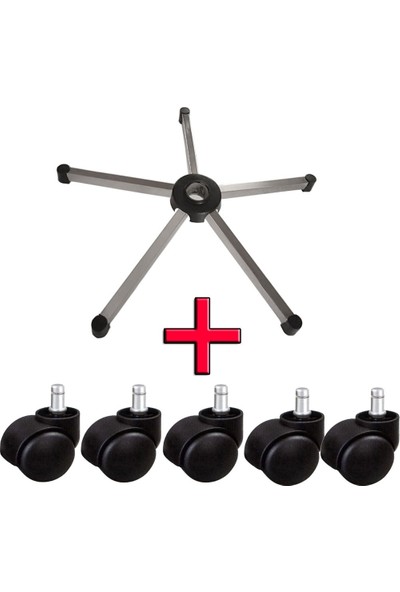 Türksit Yedek Parça Çekme Krom Ayak 70'Lik+5'Li Tekerlek Seti Türksit Yedek Parça Çekme Krom Ayak 70'Lik+5'Li Tekerlek Seti