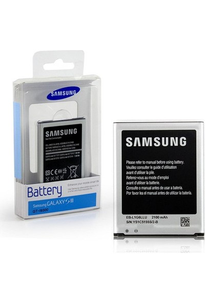 Casecrown Samsung i9300 Galaxy S3 Batarya 2100mAh EB-L1G6LLU Casecrown Samsung i9300 Galaxy S3 Batarya 2100mAh EB-L1G6LLU