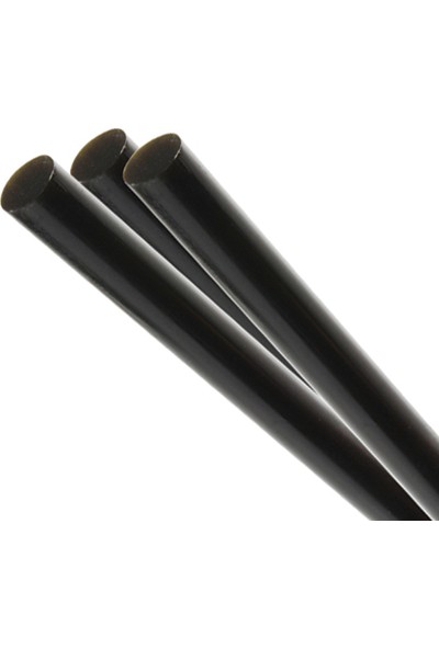 Steweld Siyah Silikon Mum Çubuk Yapıştırıcı 5 Adet