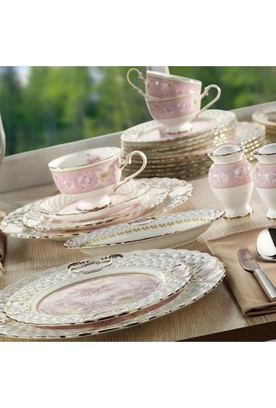 Aryıldız Ar 30023 Prestige Bone 84 Parça 12 Kişilik Yemek Takımı