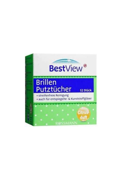Brillen Putztücher Bestview Gözlük Cam Temizleme Mendili