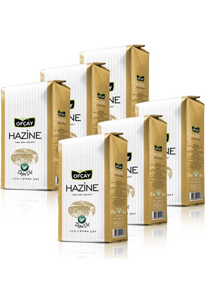 Ofçay Hazine Dökme Çay 1000 gr x 6 Adet
