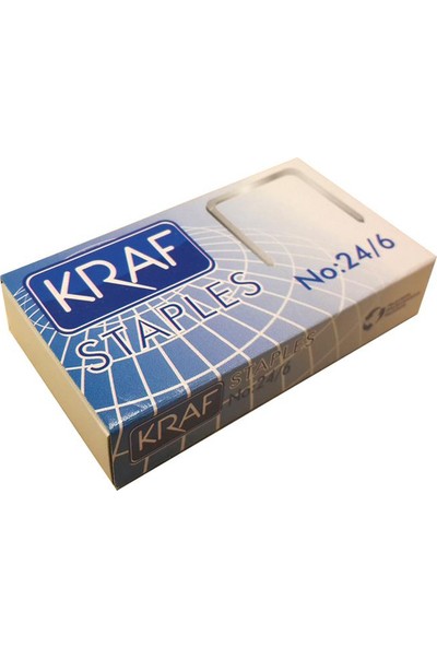 Kraf Zimba Teli 24/6 1000 Li 235G Kraf Zimba Teli 24/6 1000 Li 235G