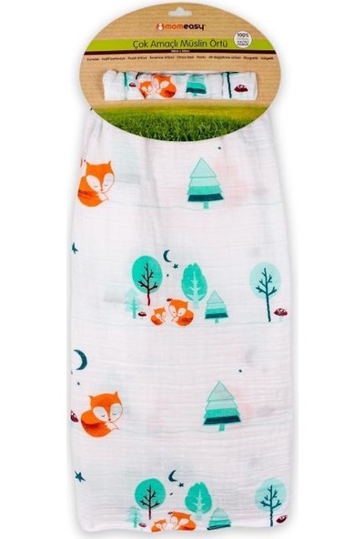 Momeasy Anne Tilki Müslin Örtü