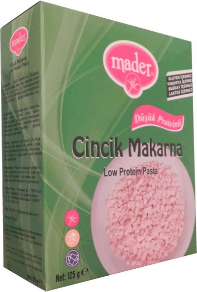 Mader Cincik Makarna 125 Gr