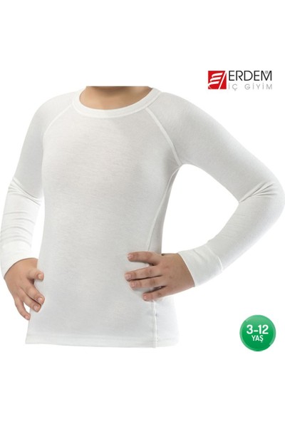 Erdem Termal Uzun Kollu Çocuk Body-Krem Erdem Termal Uzun Kollu Çocuk Body-Krem