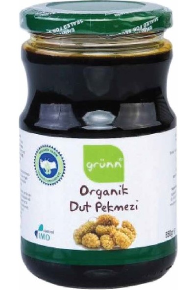 Grünn Organik Dut Pekmezi 850 Gr Grünn Organik Dut Pekmezi 850 Gr
