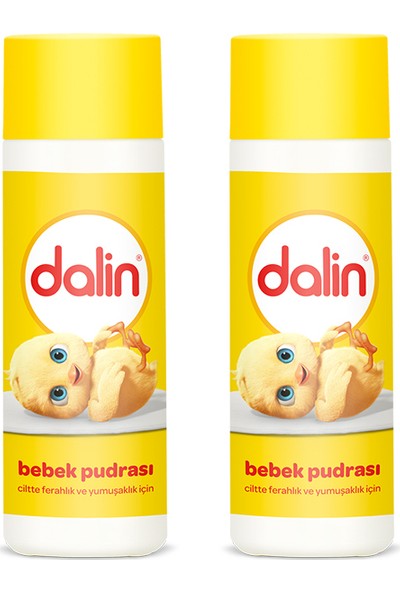 Dalin Serpme Bebek Pudrası 90 gr x 2 Adet