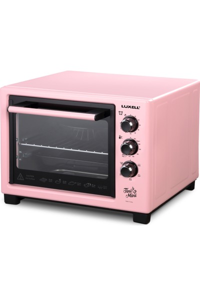 Luxell LX-8589 Tini Mini 20 Lt Fırın- Pembe Luxell LX-8589 Tini Mini 20 Lt Fırın- Pembe