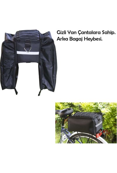 Procycle Heybeli Arka Bagaj Çanta Procycle Heybeli Arka Bagaj Çanta
