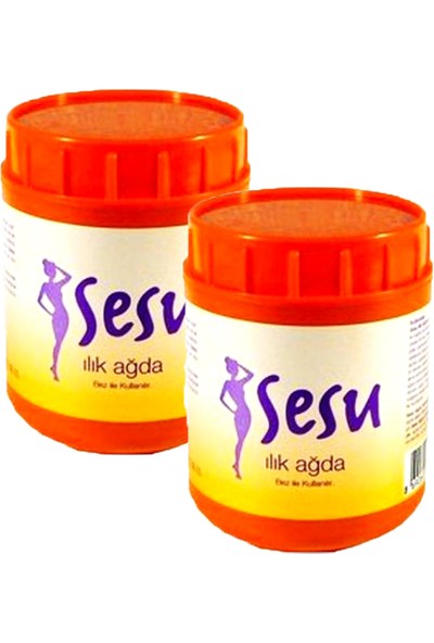 Sesu Ağda Turuncu 250 gr x 2 Adet