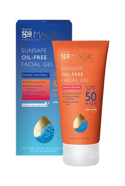 Dead Sea Spa Magik Sunsafe Oil Free Facial Gel Spf50 Koruyucu Jel 50 ml