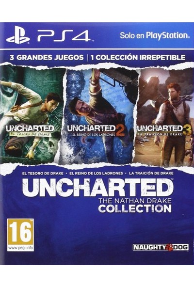 Uncharted : The Nathan Drake Collection Ps4 (Türkçe Altyazı)