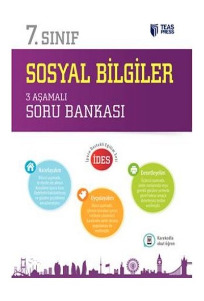 Teas Press Yayınları 7. Sınıf Sosyal Bilgiler 3 Aşamalı Soru Bankası