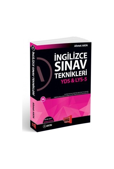 Akın Dil & Yargı Yayınları YDS & LYS-5 İngilizce Sınav Teknikleri - Ahmet Akın