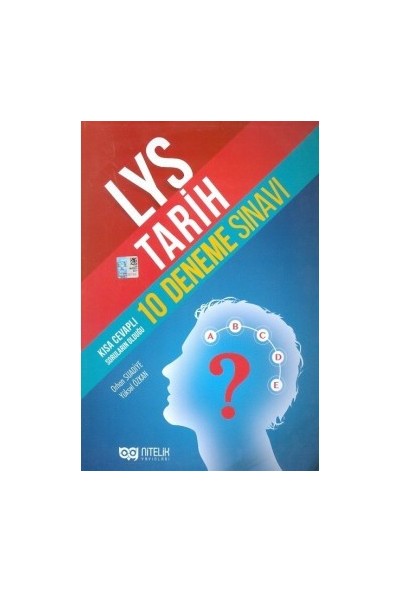 Nitelik Yayınları LYS Tarih 10 Deneme Sınavı