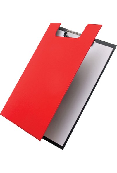 Linea Plastik Sekreterlik A4 Kapaklı Kırmızı 56