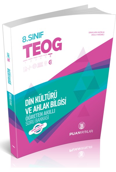 Puan 8. Sınıf Din Kültürü ve Ahlak Bilgisi Öğreten Akıllı Soru Bankası