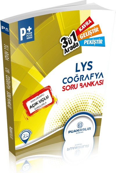 Puan Plus LYS Coğrafya Soru Bankası 3ü 1 Arada Puan Plus LYS Coğrafya Soru Bankası 3ü 1 Arada