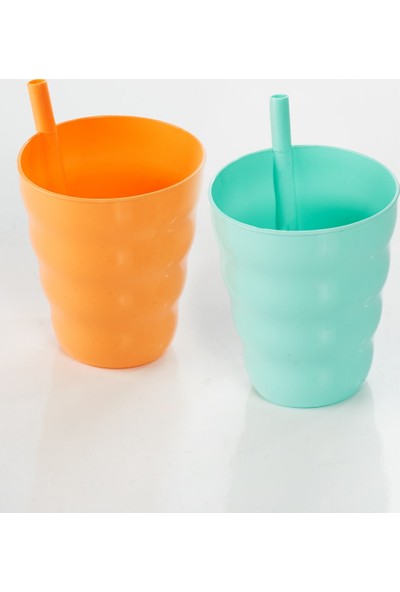 Nefnefhome Lux 2'Lı Funny Pipetli Bardak