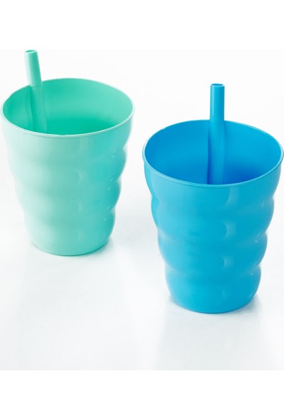 Nefnefhome Lux 2'Lı Funny Pipetli Bardak