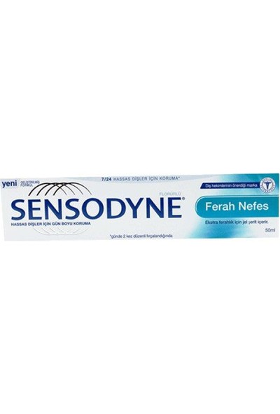 Sensodyne Fluoride Florürlü Diş Macunu 50 ml.