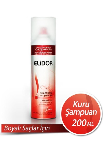 Elidor Kuru Şampuan Canlandırıcı Boyalı Saçlar 200 Ml