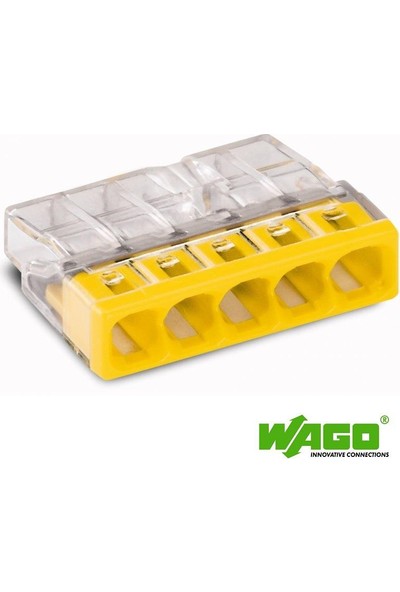 Wago 5X2,5 Mm² Buat Klemensi 2273-205 (100 Ad'Lik Kutu) Wago 5X2,5 Mm² Buat Klemensi 2273-205 (100 Ad'Lik Kutu)