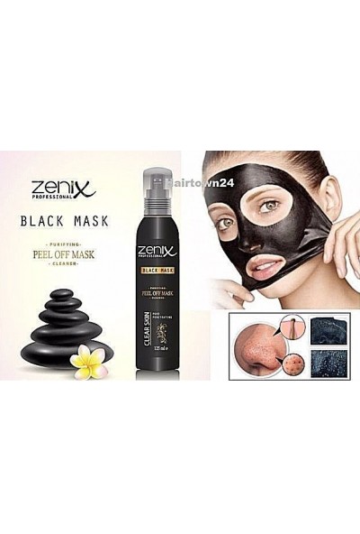 Zenix Peel Off Black Face Mask 130 Ml Siyah Maske