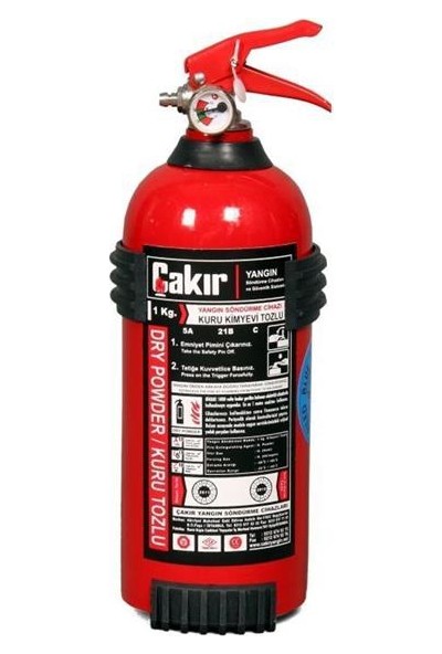 Çakır 1 KG KKT Yangın Tüpü