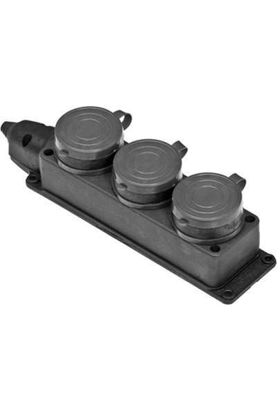 Kauçuk 3’lü Grup Priz