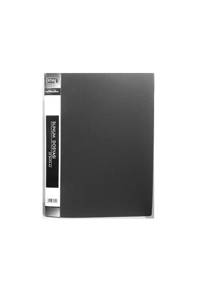 Kraf Sunum Dosyası 80 Li F80Ak Siyah