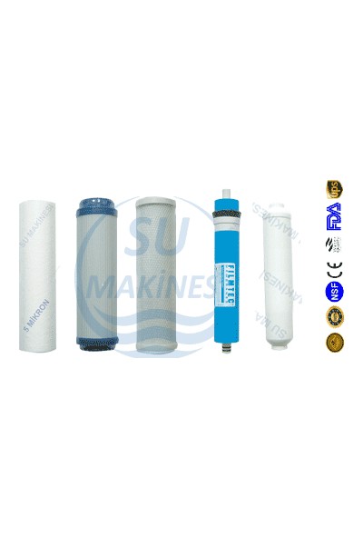 su arıtma cihazı Su Arıtma Cihazı Tam Takım Filtre